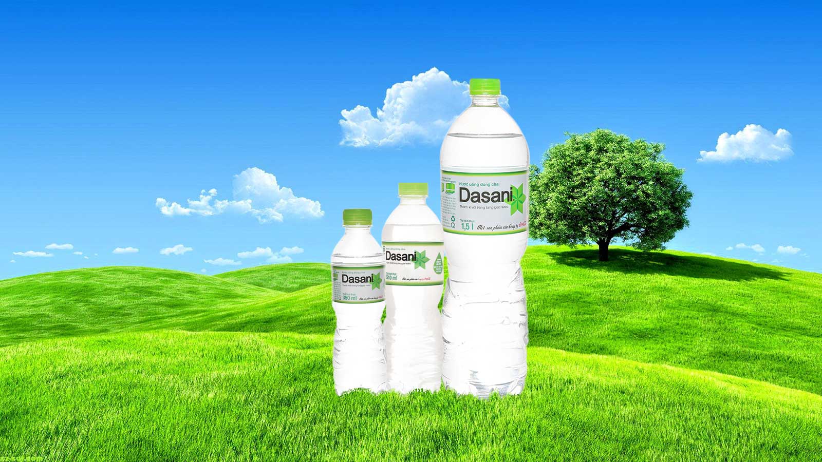 Sản Phẩm Dasani - Nước uống đóng chai tinh khiết của Coca Cola